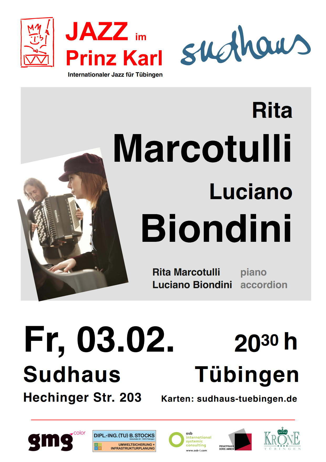 Konzert in Tübingen
